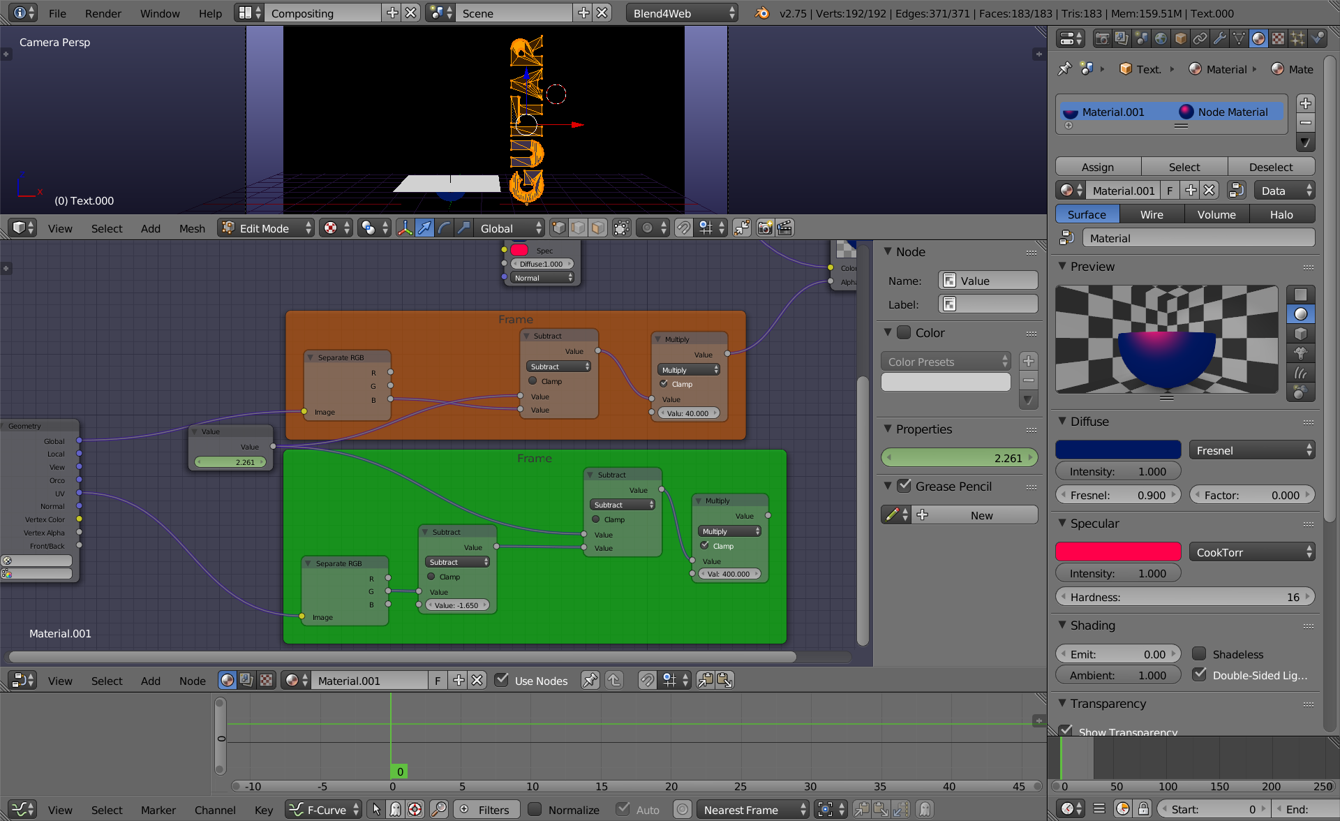 FK Animation won't load (3) | Blend4Web